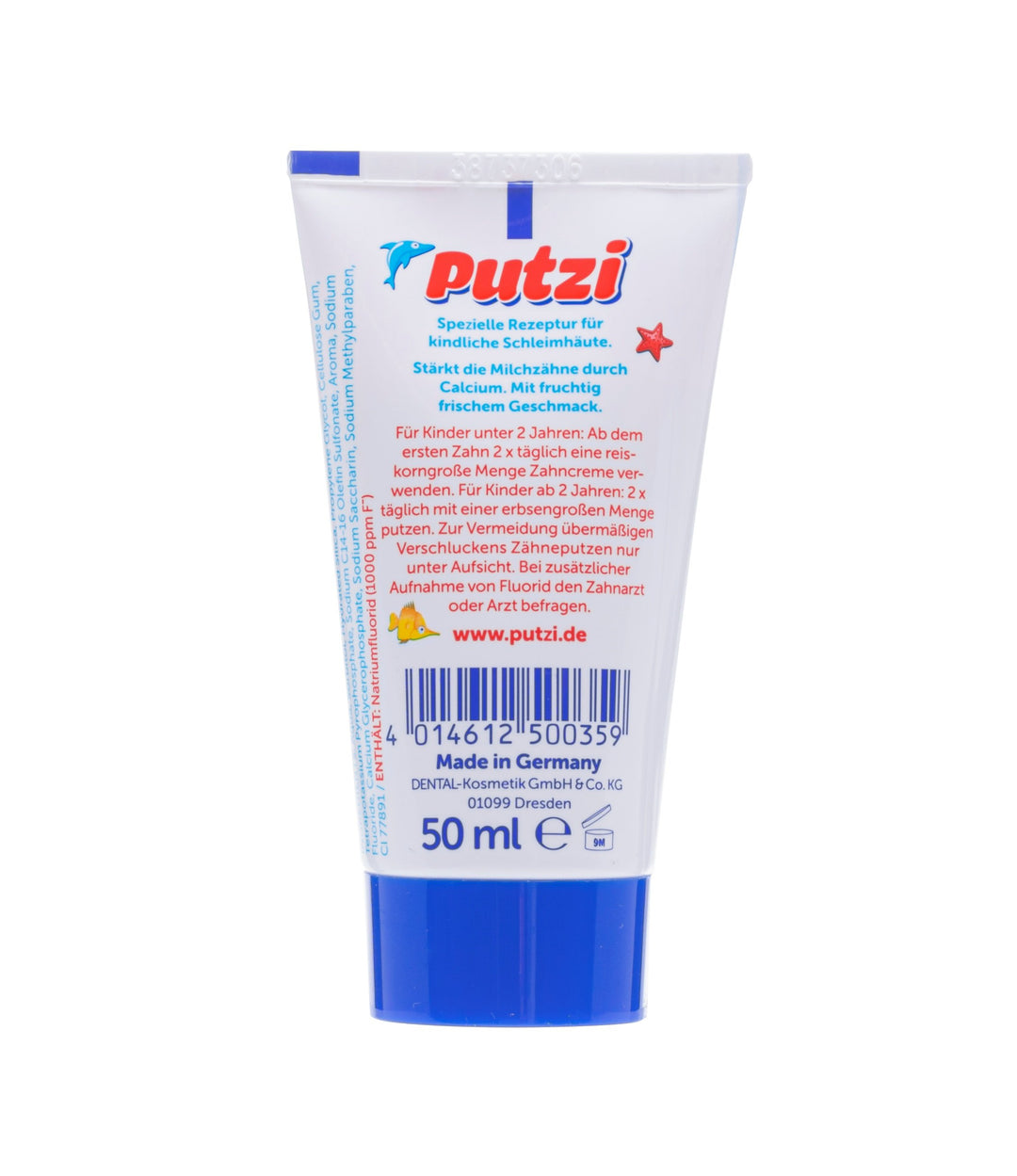 Putzi Kinder Toothpaste with Calcium for Children | My Euro Mall